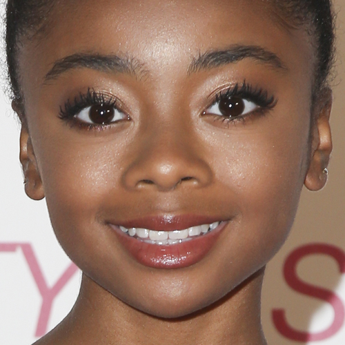 Skai Jackson Makeup: Black Eyeshadow, Bronze Eyeshadow, Brown Eyeshadow ...