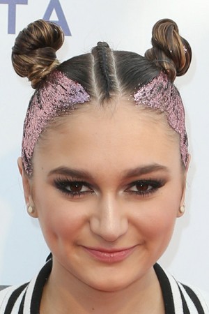 Daya Straight Medium Brown Cornrows, Multiple Buns, Peek-A-Boo ...
