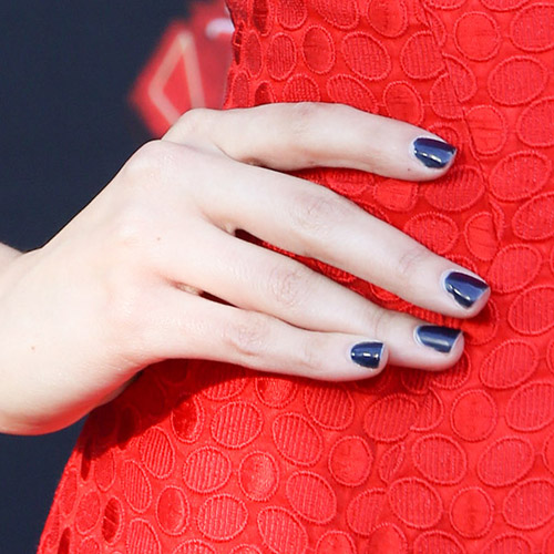 Sofia Carson Black Nails | Steal Her Style