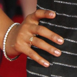 Kreayshawn Blue, Teal French Manicure, Zebra Nails | Steal Her Style