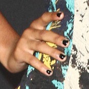 Ciara Nude Cross, Jewels, Nail Art Nails | Steal Her Style