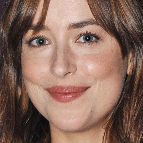 Dakota Johnson Makeup: Beige Eyeshadow, Black Eyeshadow & Hot Pink ...
