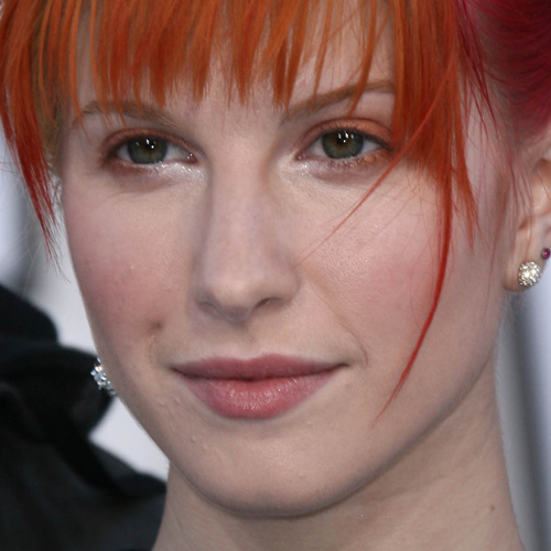 Hayley Williams Makeup: Silver Eyeshadow & Orange Lipstick | Steal Her ...