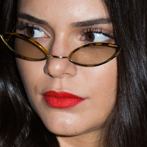 Kendall Jenner Makeup: & Red Lipstick | Steal Her Style