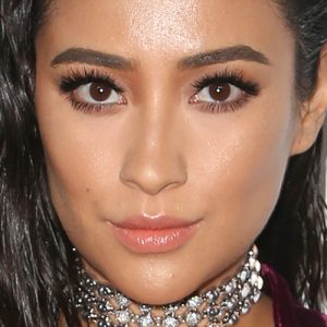 Shay Mitchell Makeup: Bronze Eyeshadow, Gray Eyeshadow & Pink Lipstick | Steal Her Style