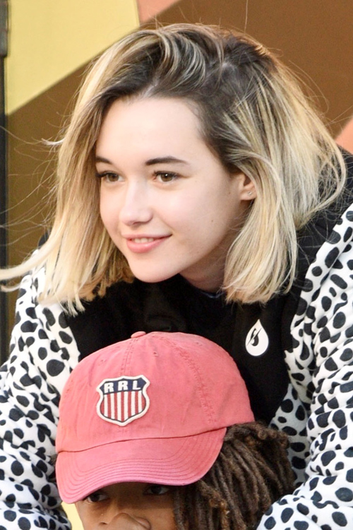 Sarah Snyder Straight Medium Brown, Platinum Blonde Blunt Cut, Bob ...
