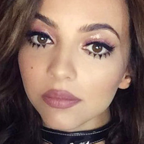 Jade Thirlwall Makeup: Gold Eyeshadow & Bubblegum Pink Lipstick | Steal ...