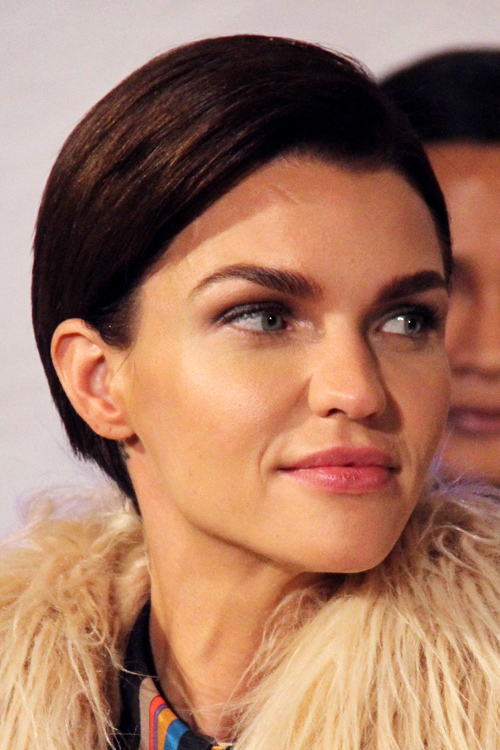 Ruby Rose Straight Dark Brown Pixie Cut Hairstyle | Steal Her Style