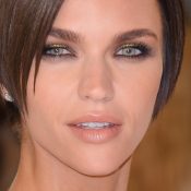 Ruby Rose Makeup: Black Eyeshadow, Bronze Eyeshadow & Nude Lipstick ...