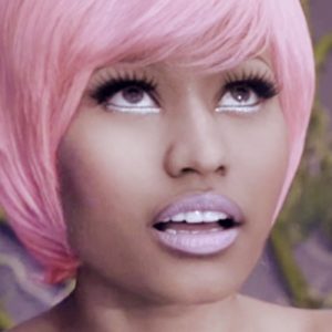 Nicki Minaj Makeup: Beige Eyeshadow, Black Eyeshadow, Gray Eyeshadow ...