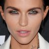 Ruby Rose Makeup: Black Eyeshadow, Bronze Eyeshadow & Nude Lipstick ...