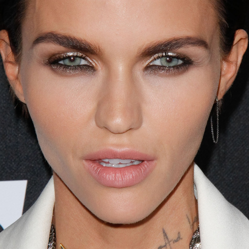 Ruby Rose Makeup: Black Eyeshadow, Gray Eyeshadow, Silver Eyeshadow ...