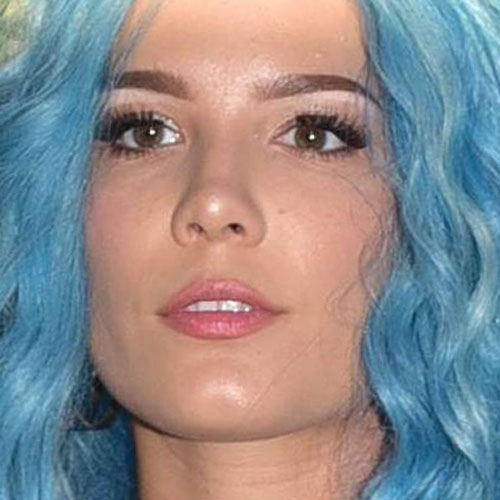 Halsey Makeup: Black Eyeshadow, Silver Eyeshadow, Taupe Eyeshadow ...