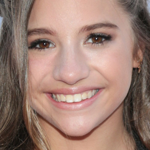 Mackenzie Ziegler Makeup: Black Eyeshadow, Gray Eyeshadow & Clear Lip ...