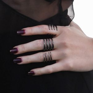 Kat Graham Nude Half Moon Nails | Steal Her Style