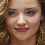 Miranda Kerr Makeup: Brown Eyeshadow, Silver Eyeshadow & Pink Lip Gloss ...