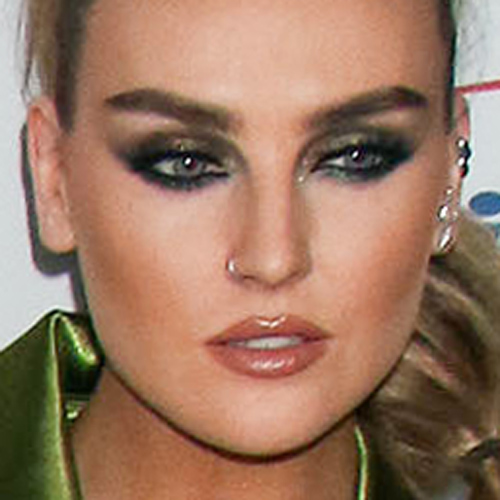Perrie Edwards Makeup: Black Eyeshadow & Red Lipstick | Steal Her Style