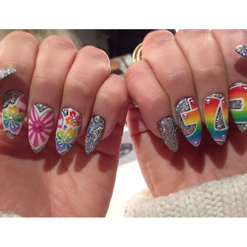 Jennifer Lopez's Nail Polish & Nail Art | Steal Her Style