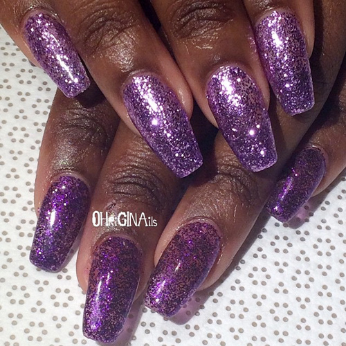 Kat Graham Nude Half Moon Nails | Steal Her Style