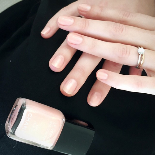 Keira Knightley Nude Nails | Steal Her Style