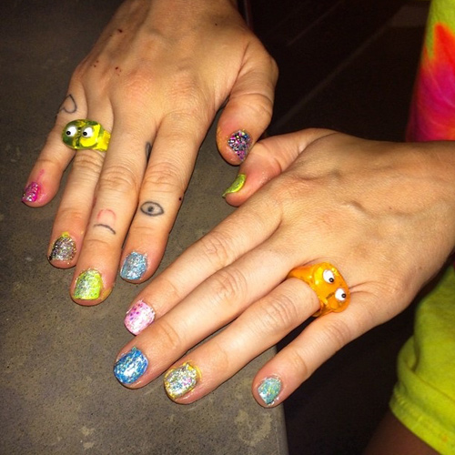 Miley Cyrus Nail Polish & Nail Art | Steal Her Style | Page 2