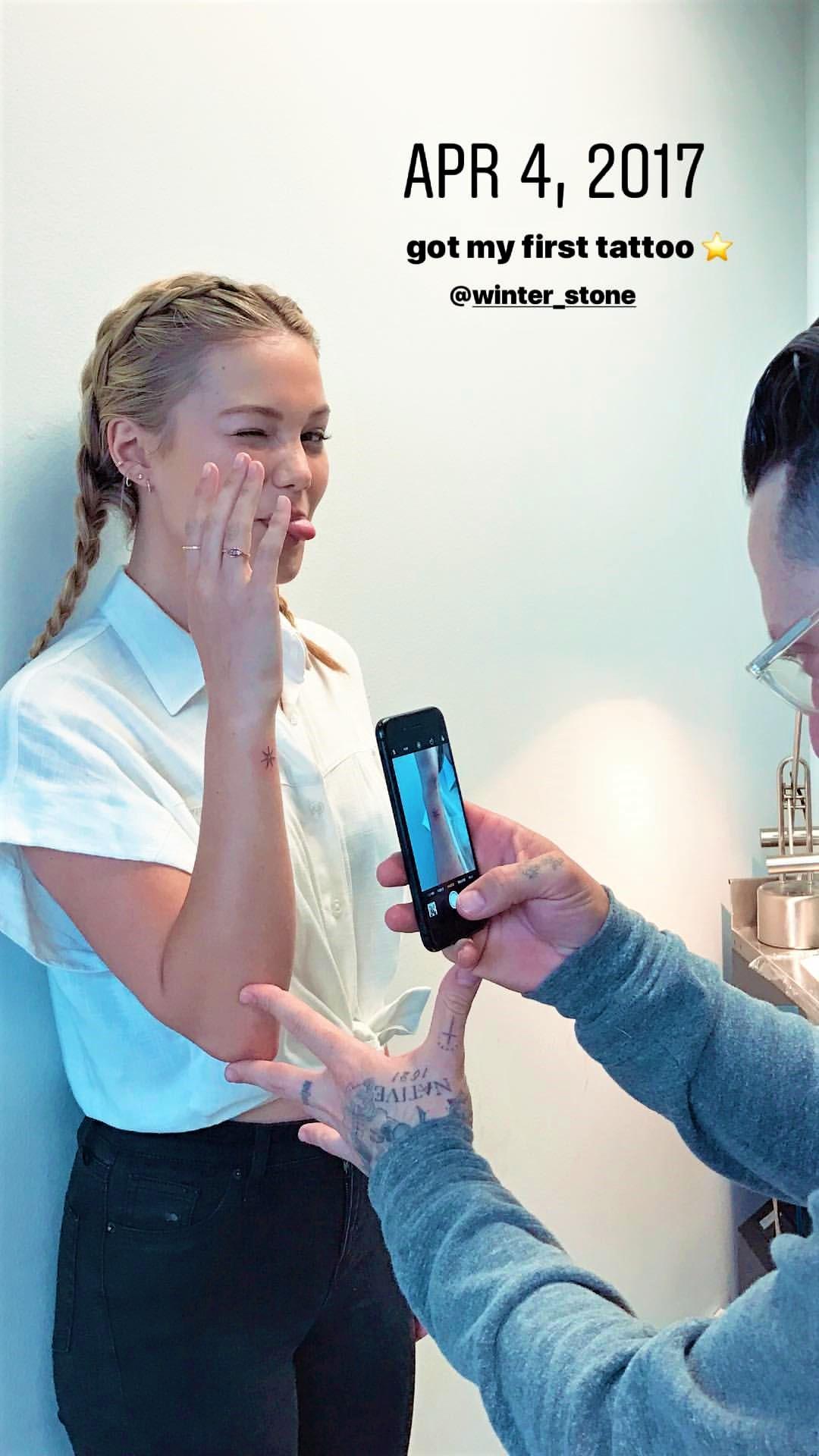 Olivia Holt Star Wrist Tattoo | Steal Her Style