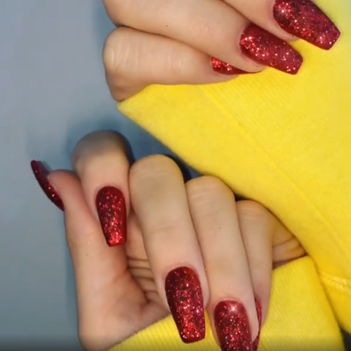 Jordyn Jones Light Yellow Nails | Steal Her Style