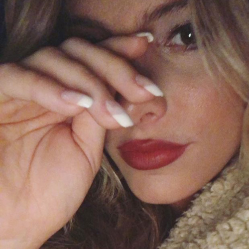 Lele Pons Clear, White French Manicure Nails | Steal Her Style