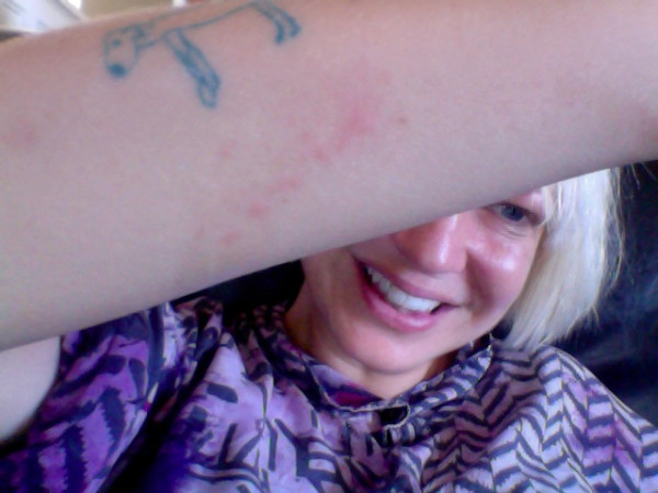 Sia's Dog Park Sleeve Forearm Tattoo | Steal Her Style