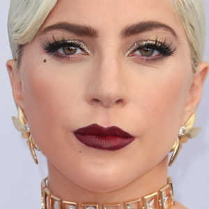 Lady Gaga Makeup: Black Eyeshadow, Gold Eyeshadow, Red Eyeshadow ...