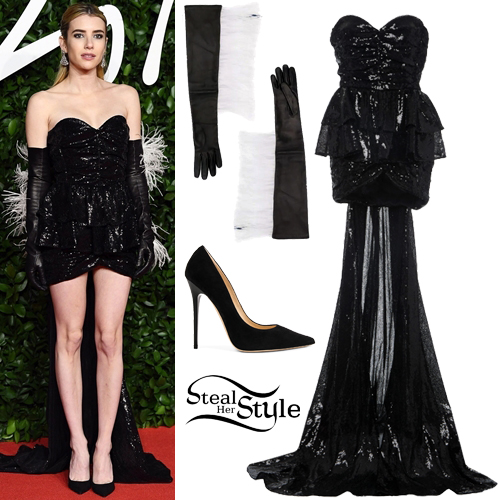 » Emma Roberts: 2019 Fashion Awards Outfit