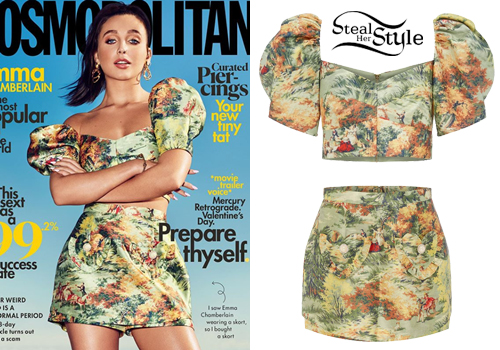 » Emma Chamberlain: Cosmopolitan Magazine Outfits