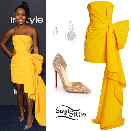 » Yara Shahidi: 2020 Golden Globes After Party