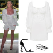 » Perrie Edwards: Jumpsuit, Heeled Sandals