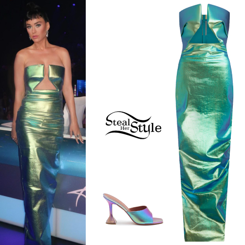 Katy Perry: Ombre Fringe Dress | Steal Her Style