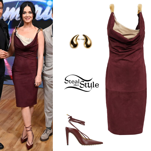 Katy Perry: Sequin Eye Top & Mouth Skirt | Steal Her Style