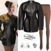 Katy Perry: Snake Print Coat and Pants | Steal Her Style