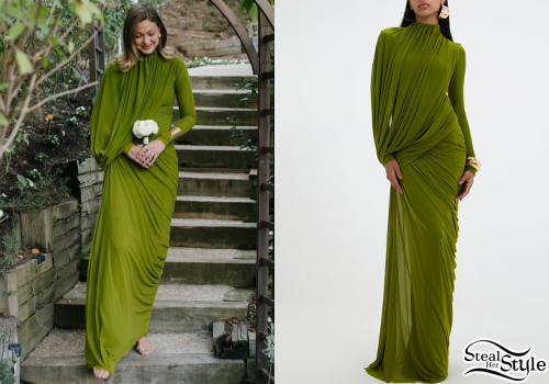 » Gigi Hadid: Green Gown